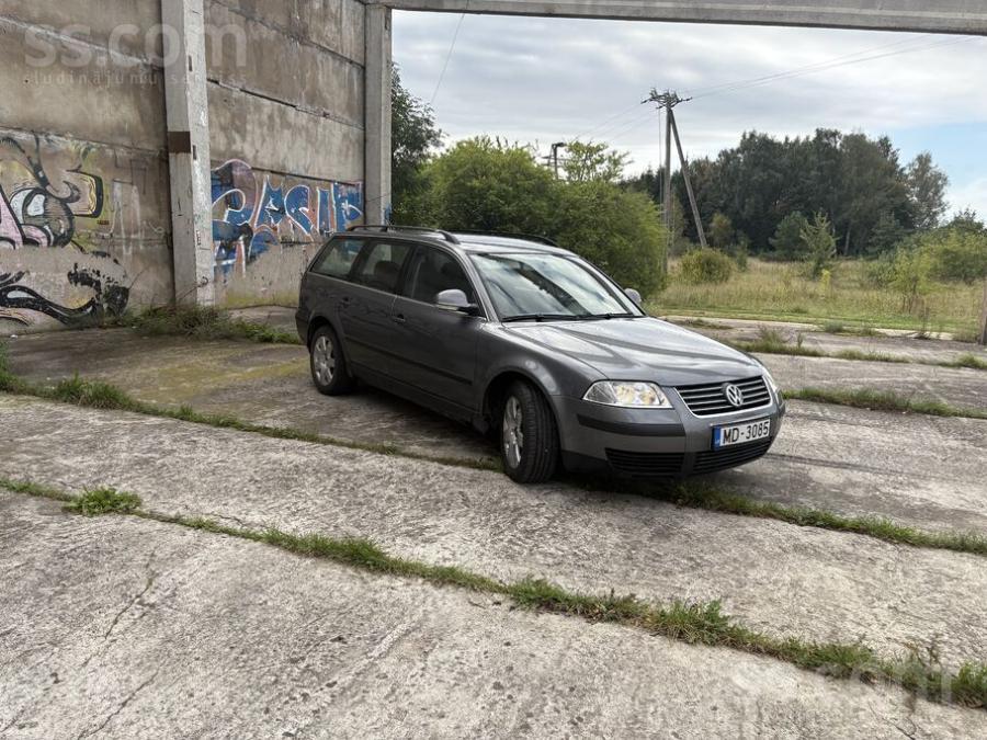 Pelēks Volkswagen Passat B5 2005 Liepāja, ar dzinēja tilpumu 1.90 L un nobraukumu 348 tūkst. km par 1550 €, foto 7 vietnē AUTOMOTO.COM.LV
