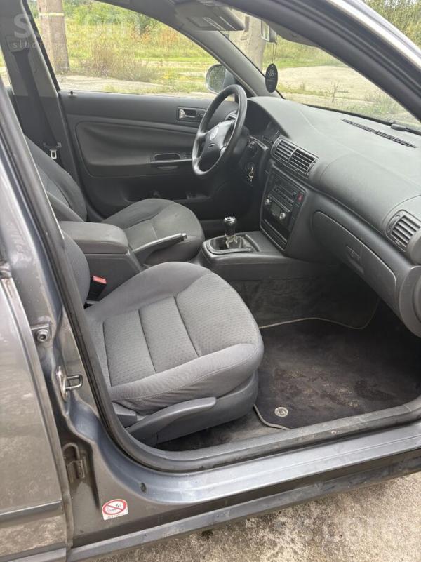 Pelēks Volkswagen Passat B5 2005 Liepāja, ar dzinēja tilpumu 1.90 L un nobraukumu 348 tūkst. km par 1550 €, foto 8 vietnē AUTOMOTO.COM.LV
