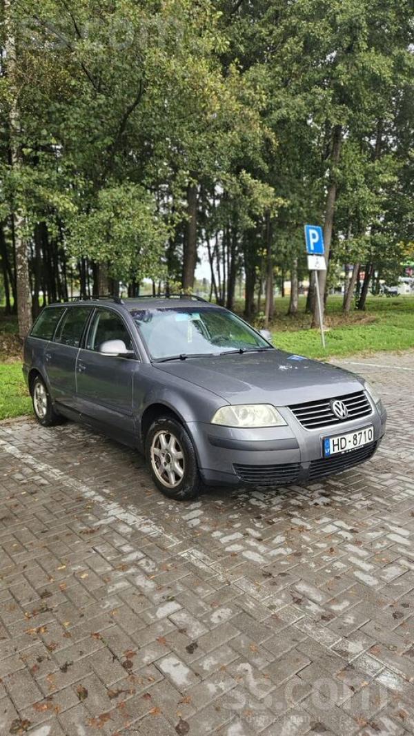 Серый Фольксваген Пассат Б5 2005 в Рига, объемом двигателя 1.90 л и пробегом 428 тыс. км за 1350 €, фото 1 на AUTOMOTO.COM.LV