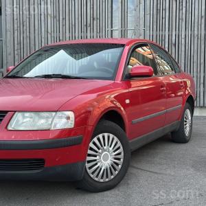 Sarkans Volkswagen Passat B5 1998 Rīga, ar dzinēja tilpumu 1.60 L un nobraukumu 221 tūkst. km par 750 €, foto 5 vietnē AUTOMOTO.COM.LV