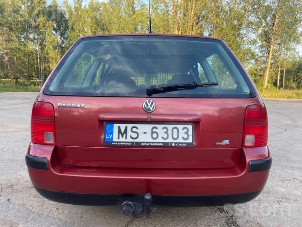 Sarkans Volkswagen Passat B5 1997 Gulbene, ar dzinēja tilpumu 1.60 L un nobraukumu 286 tūkst. km par 1250 €, foto 5 vietnē AUTOMOTO.COM.LV