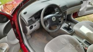Red Volkswagen Passat B5 1998 in Riga, with an engine capacity of 1.80 L and mileage of 348 thousand km for 1400 €, photo 4 on AUTOMOTO.COM.LV