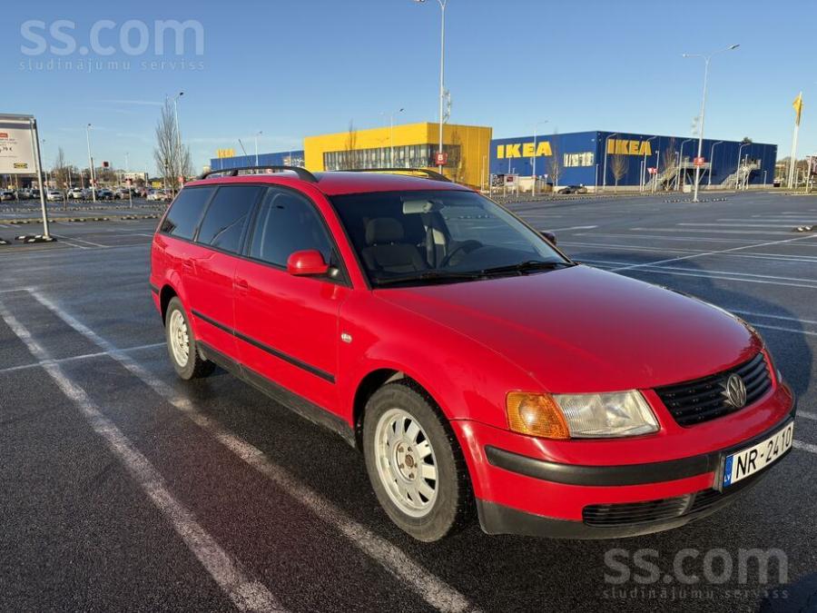 Sarkans Volkswagen Passat B5 2000 Rīga, ar dzinēja tilpumu 1.90 L un nobraukumu 385 tūkst. km par 1200 €, foto 3 vietnē AUTOMOTO.COM.LV