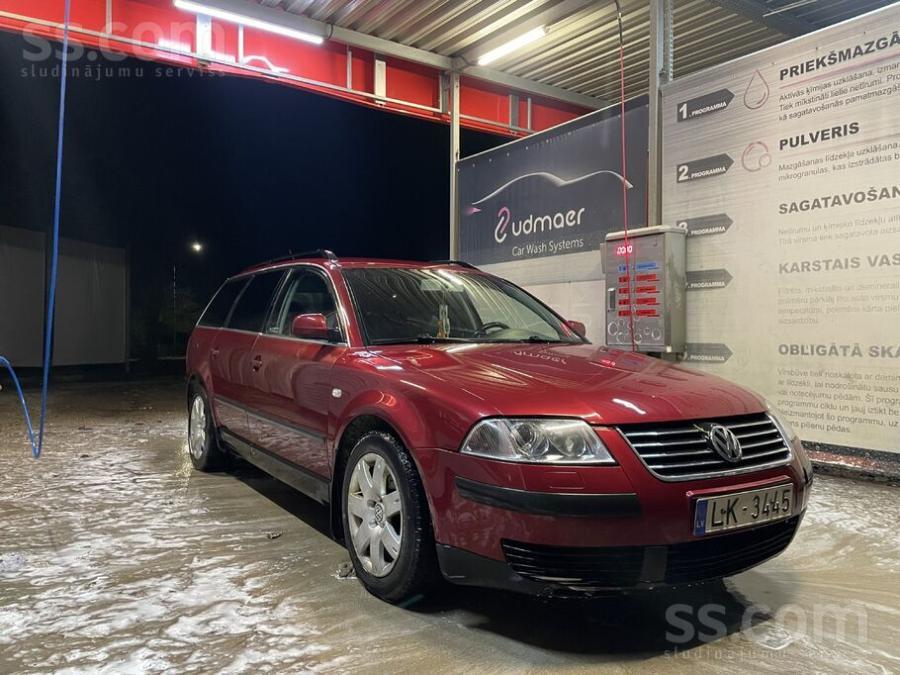 Sarkans Volkswagen Passat B5 2002 Liepāja, ar dzinēja tilpumu 1.80 L un nobraukumu 437 tūkst. km par 850 €, foto 1 vietnē AUTOMOTO.COM.LV