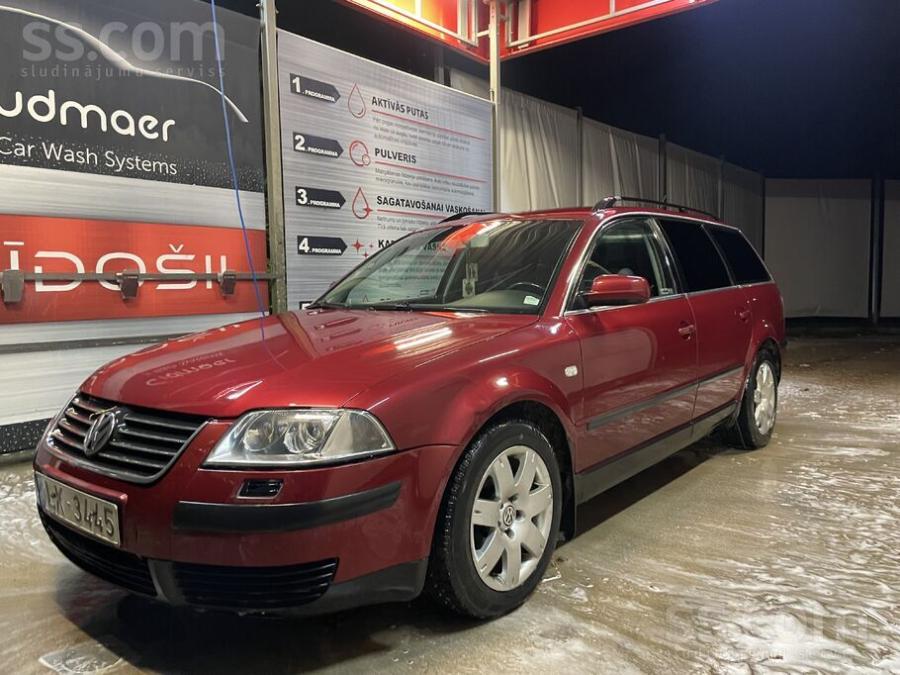 Sarkans Volkswagen Passat B5 2002 Liepāja, ar dzinēja tilpumu 1.80 L un nobraukumu 437 tūkst. km par 850 €, foto 3 vietnē AUTOMOTO.COM.LV