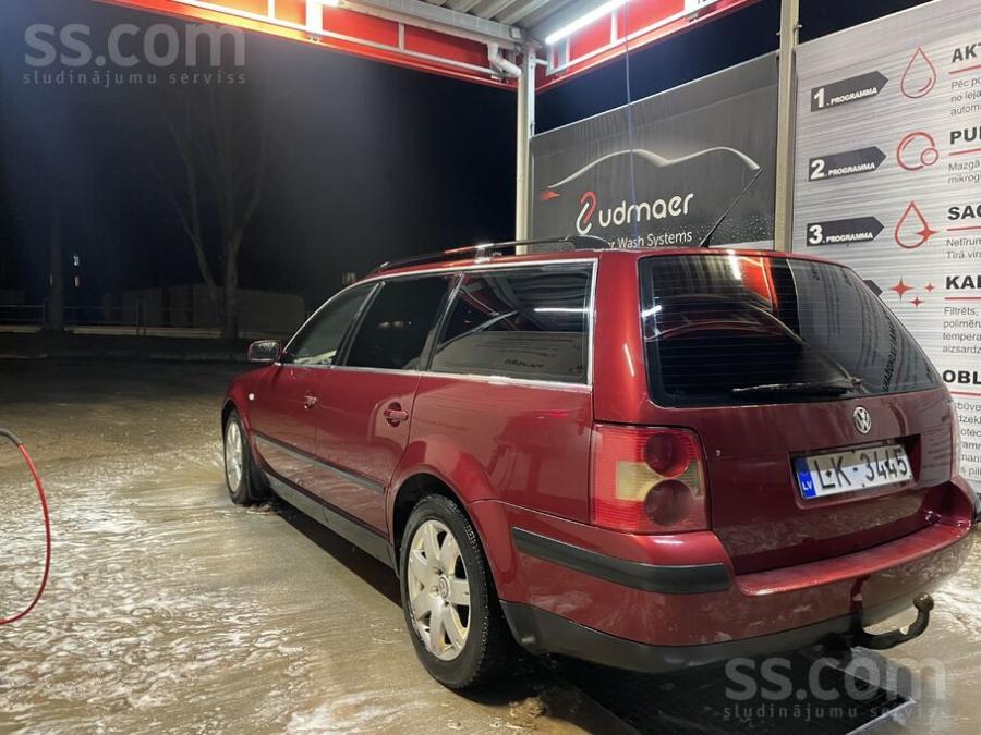 Sarkans Volkswagen Passat B5 2002 Liepāja, ar dzinēja tilpumu 1.80 L un nobraukumu 437 tūkst. km par 850 €, foto 5 vietnē AUTOMOTO.COM.LV