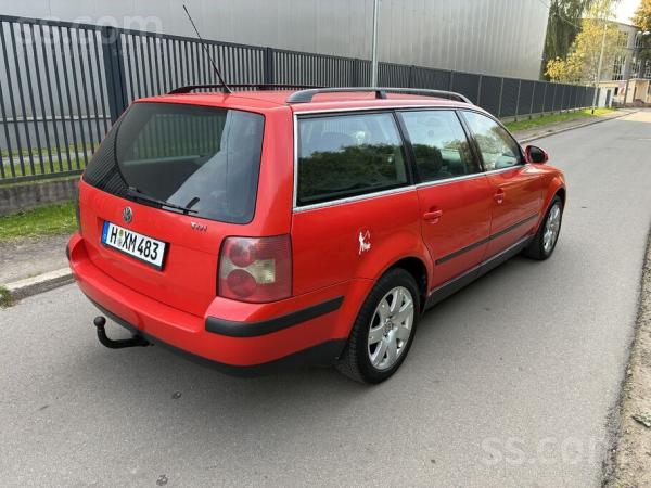 Sarkans Volkswagen Passat B5 2005 Rīga, ar dzinēja tilpumu 1.90 L un nobraukumu 296 tūkst. km par 2490 €, foto 6 vietnē AUTOMOTO.COM.LV