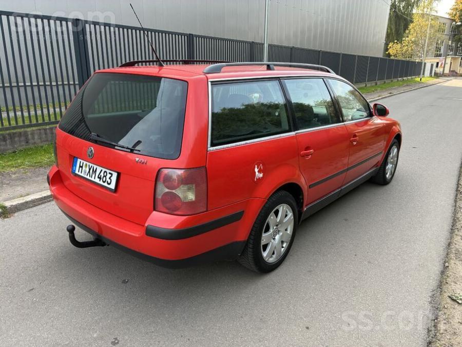 Красный Фольксваген Пассат Б5 2005 в Рига, объемом двигателя 1.90 л и пробегом 296 тыс. км за 2490 €, фото 6 на AUTOMOTO.COM.LV
