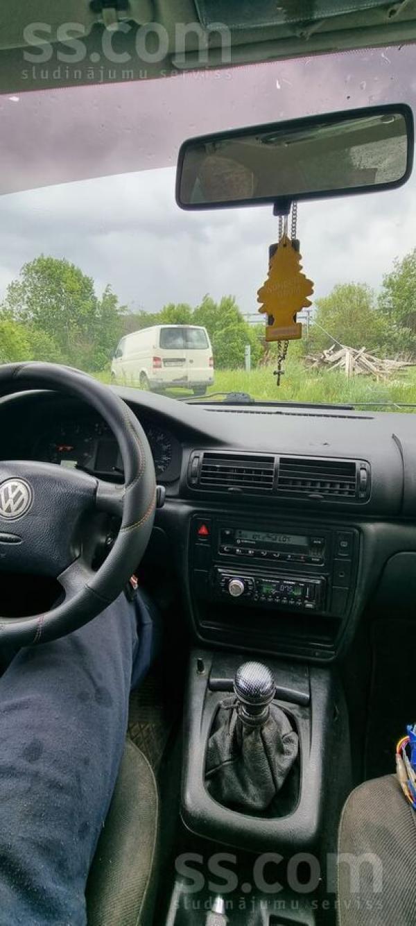 Volkswagen Passat B5 1998 in Daugavpils, with an engine capacity of 1.90 L and mileage of 366 thousand km for 850 €, photo 6 on AUTOMOTO.COM.LV