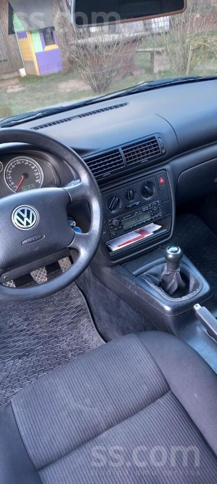 Volkswagen Passat B5 2000 Aizkraukle, ar dzinēja tilpumu 1.60 L un nobraukumu 208 tūkst. km par 1750 €, foto 8 vietnē AUTOMOTO.COM.LV