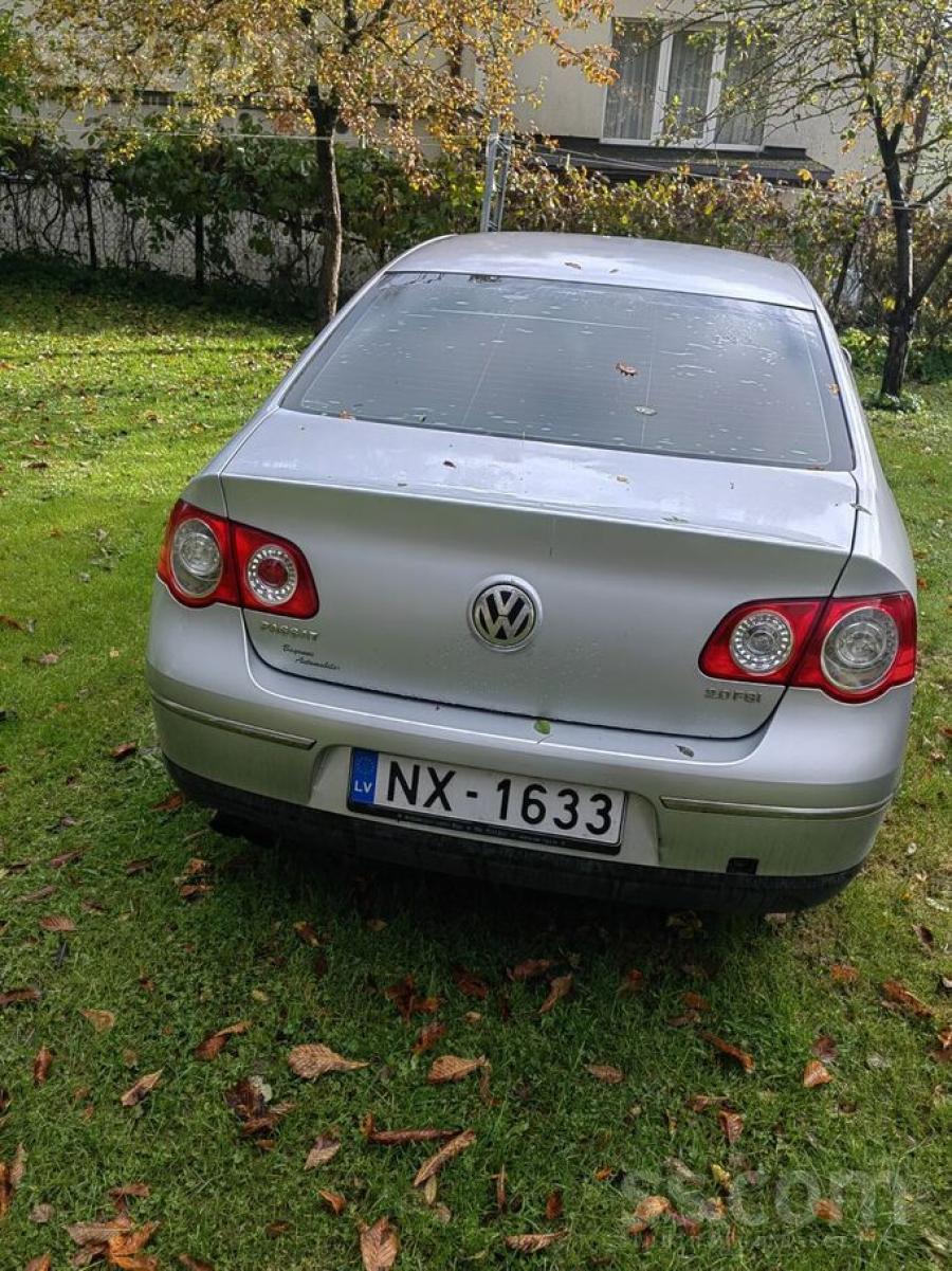 Volkswagen Passat B5 2005 in Riga, with an engine capacity of 2.00 L and mileage of 242 thousand km for 650 €, photo 5 on AUTOMOTO.COM.LV
