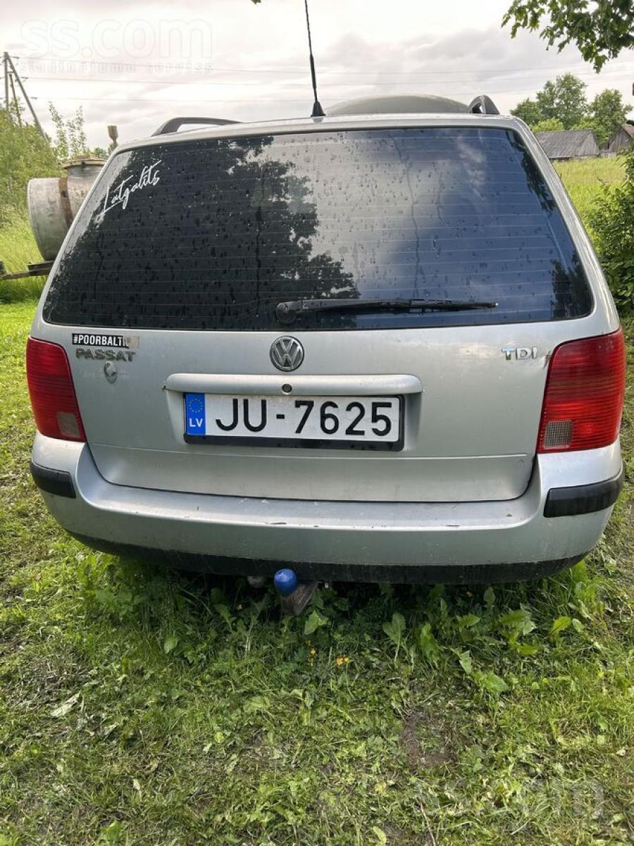 Volkswagen Passat B5 2000 Preiļi, ar dzinēja tilpumu 1.90 L un nobraukumu 465 tūkst. km par 400 €, foto 5 vietnē AUTOMOTO.COM.LV