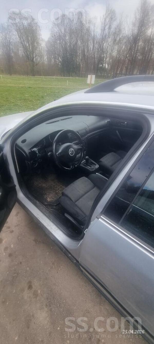 Volkswagen Passat B5 2001 Jelgava, ar dzinēja tilpumu 1.90 L un nobraukumu 315 tūkst. km par 600 €, foto 3 vietnē AUTOMOTO.COM.LV