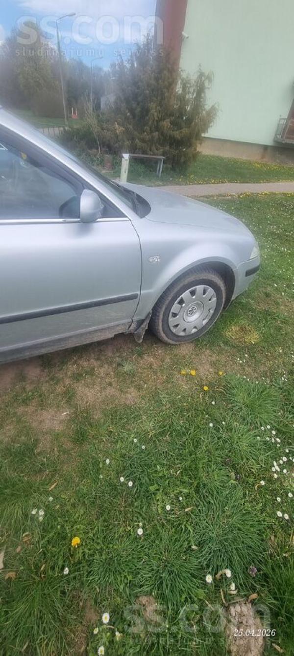 Volkswagen Passat B5 2001 Jelgava, ar dzinēja tilpumu 1.90 L un nobraukumu 315 tūkst. km par 600 €, foto 4 vietnē AUTOMOTO.COM.LV