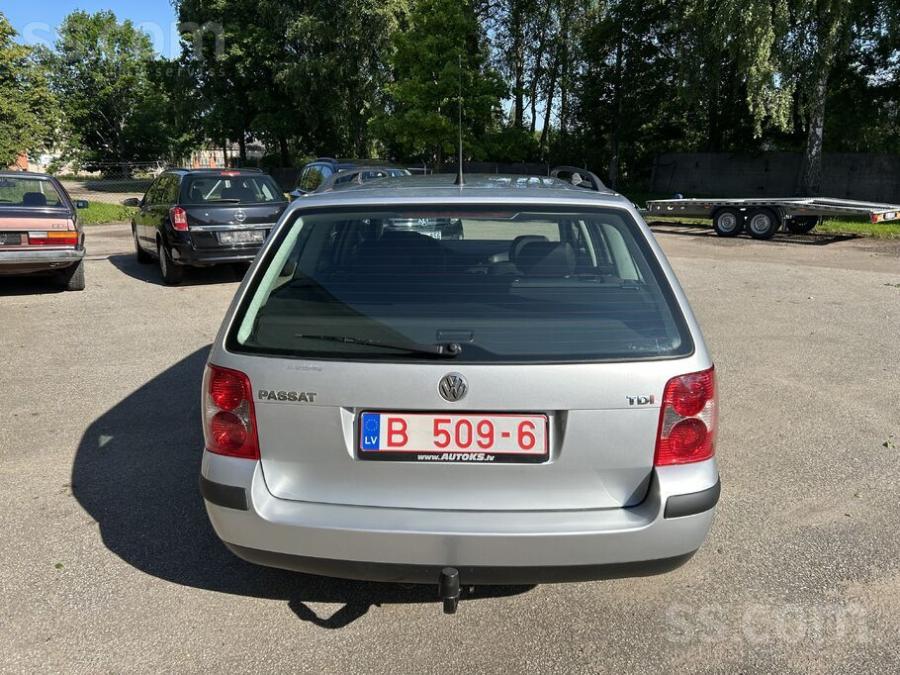 Volkswagen Passat B5 2003 Limbaži, ar dzinēja tilpumu 1.90 L un nobraukumu 332 tūkst. km par 2750 €, foto 5 vietnē AUTOMOTO.COM.LV