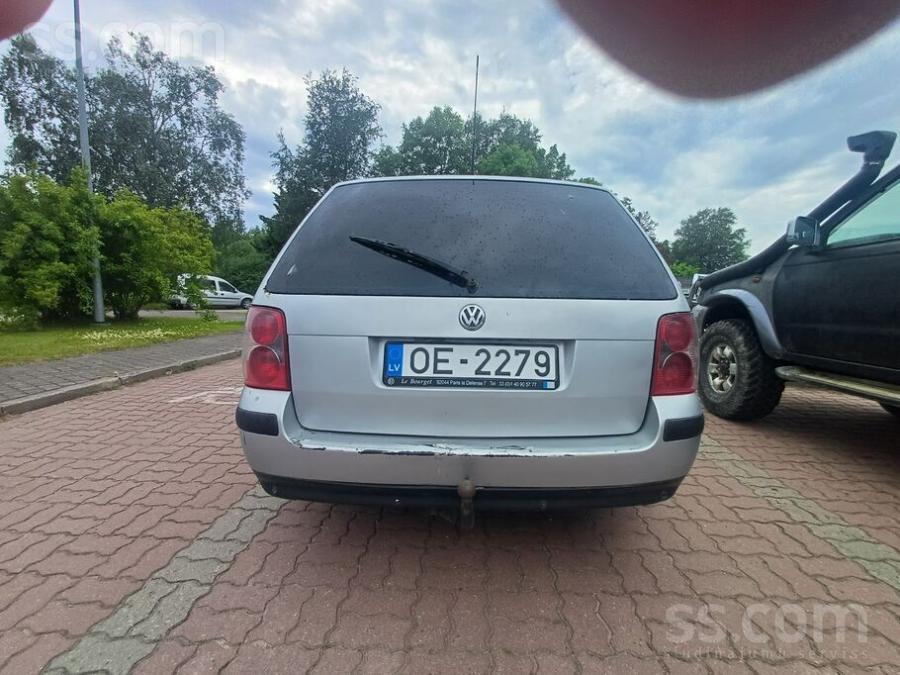 Volkswagen Passat B5 2004 Ventspils, ar dzinēja tilpumu 1.90 L un nobraukumu 340 tūkst. km par 680 €, foto 2 vietnē AUTOMOTO.COM.LV