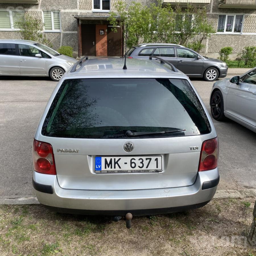 Volkswagen Passat B5 2005 in Daugavpils, with an engine capacity of 1.90 L and mileage of 305 thousand km for 1300 €, photo 7 on AUTOMOTO.COM.LV