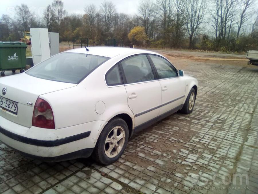 Balts Volkswagen Passat B5 2002 Rīga, ar dzinēja tilpumu 1.90 L un nobraukumu 381 tūkst. km par 500 €, foto 1 vietnē AUTOMOTO.COM.LV
