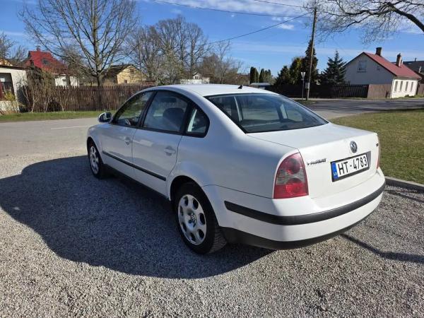 White Volkswagen Passat B5 2004 in Ventspils, with an engine capacity of 1.90 L and mileage of 352 thousand km for 1350 €, photo 8 on AUTOMOTO.COM.LV
