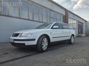 White Volkswagen Passat B5 2000 in Bauska, with an engine capacity of 1.90 L and mileage of 331 thousand km for 1500 €, photo  on AUTOMOTO.COM.LV