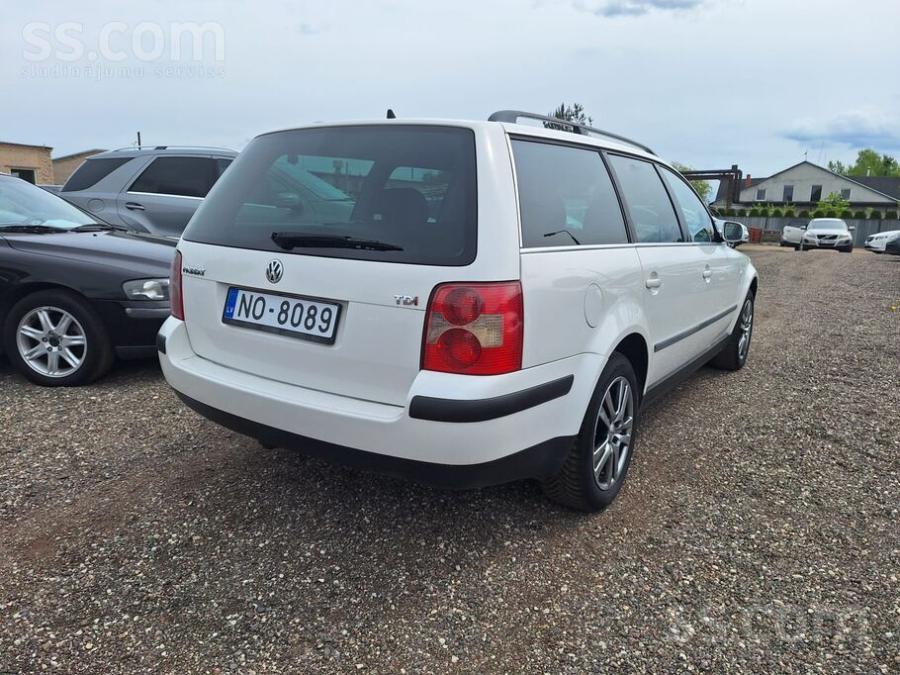 Balts Volkswagen Passat B5 2002 Daugavpils, ar dzinēja tilpumu 1.90 L un nobraukumu 0 tūkst. km par 3250 €, foto 6 vietnē AUTOMOTO.COM.LV