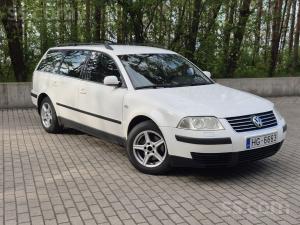 Balts Volkswagen Passat B5 2003 Rīga, ar dzinēja tilpumu 1.80 L un nobraukumu 360 tūkst. km par 1300 €, foto  vietnē AUTOMOTO.COM.LV