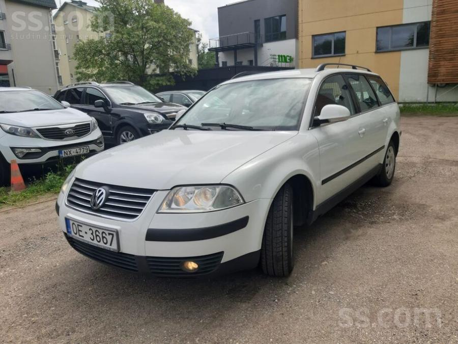 Balts Volkswagen Passat B5 2004 Daugavpils, ar dzinēja tilpumu 2.00 L un nobraukumu 0 tūkst. km par 2100 €, foto 1 vietnē AUTOMOTO.COM.LV