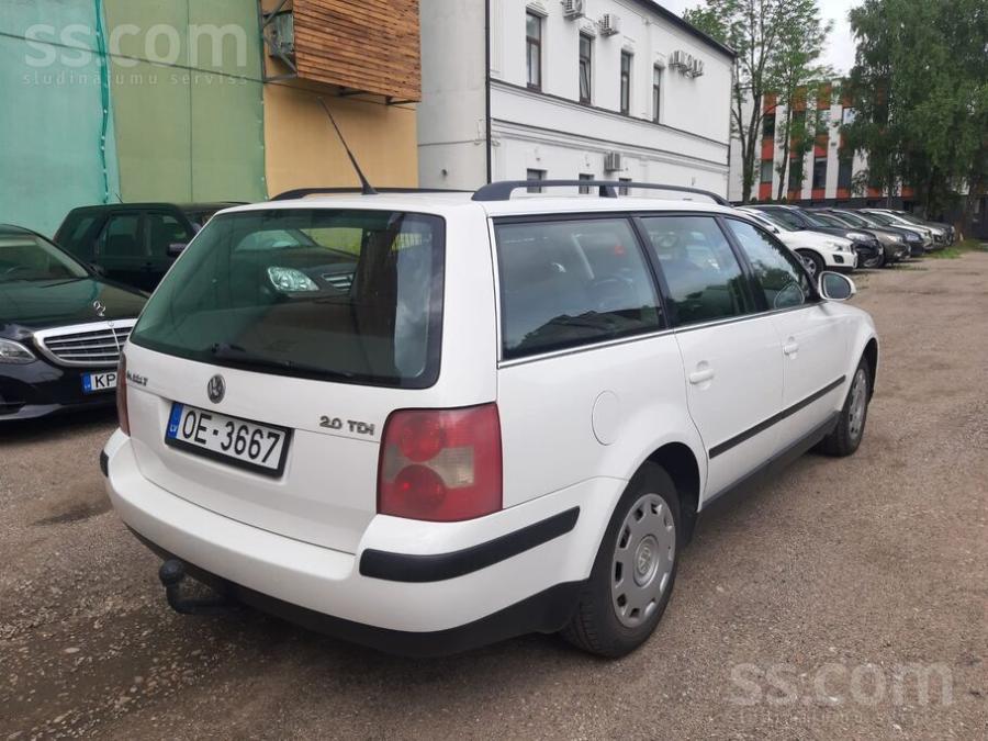 Balts Volkswagen Passat B5 2004 Daugavpils, ar dzinēja tilpumu 2.00 L un nobraukumu 0 tūkst. km par 2100 €, foto 7 vietnē AUTOMOTO.COM.LV
