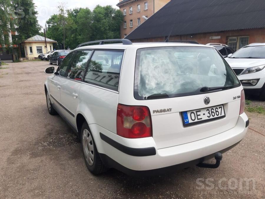 Balts Volkswagen Passat B5 2004 Daugavpils, ar dzinēja tilpumu 2.00 L un nobraukumu 0 tūkst. km par 2100 €, foto 8 vietnē AUTOMOTO.COM.LV