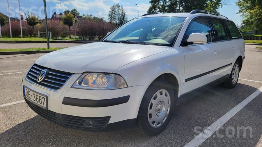 Balts Volkswagen Passat B5 2004 Daugavpils, ar dzinēja tilpumu 2.00 L un nobraukumu 275 tūkst. km par 2500 €, foto 1 vietnē AUTOMOTO.COM.LV