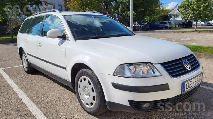 Balts Volkswagen Passat B5 2004 Daugavpils, ar dzinēja tilpumu 2.00 L un nobraukumu 275 tūkst. km par 2500 €, foto 3 vietnē AUTOMOTO.COM.LV