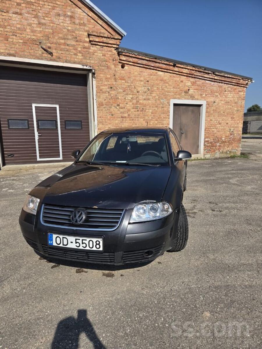 Черный Фольксваген Пассат Б6 2004 в Бауска, объемом двигателя 1.90 л и пробегом 351 тыс. км за 400 €, фото 4 на AUTOMOTO.COM.LV