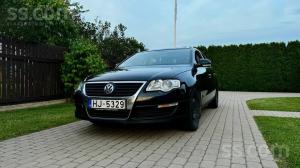 Black Volkswagen Passat B6 2005 in Riga, with an engine capacity of 2.00 L and mileage of 188 thousand km for 2300 €, photo 3 on AUTOMOTO.COM.LV