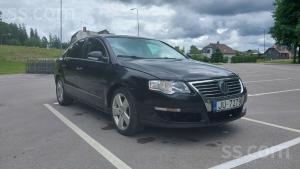 Черный Фольксваген Пассат Б6 2005 в Алуксне, объемом двигателя 2.00 л и пробегом 0 тыс. км за 1250 €, фото 3 на AUTOMOTO.COM.LV