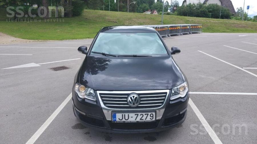 Черный Фольксваген Пассат Б6 2005 в Алуксне, объемом двигателя 2.00 л и пробегом 0 тыс. км за 1250 €, фото 5 на AUTOMOTO.COM.LV