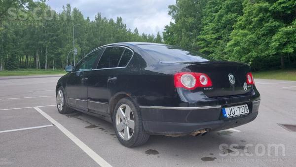 Melns Volkswagen Passat B6 2005 Alūksne, ar dzinēja tilpumu 2.00 L un nobraukumu 0 tūkst. km par 1250 €, foto 6 vietnē AUTOMOTO.COM.LV