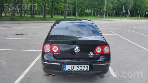 Melns Volkswagen Passat B6 2005 Alūksne, ar dzinēja tilpumu 2.00 L un nobraukumu 0 tūkst. km par 1250 €, foto 8 vietnē AUTOMOTO.COM.LV