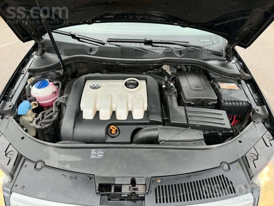 Melns Volkswagen Passat B6 2005 Krāslava, ar dzinēja tilpumu 1.90 L un nobraukumu 229 tūkst. km par 900 €, foto 7 vietnē AUTOMOTO.COM.LV