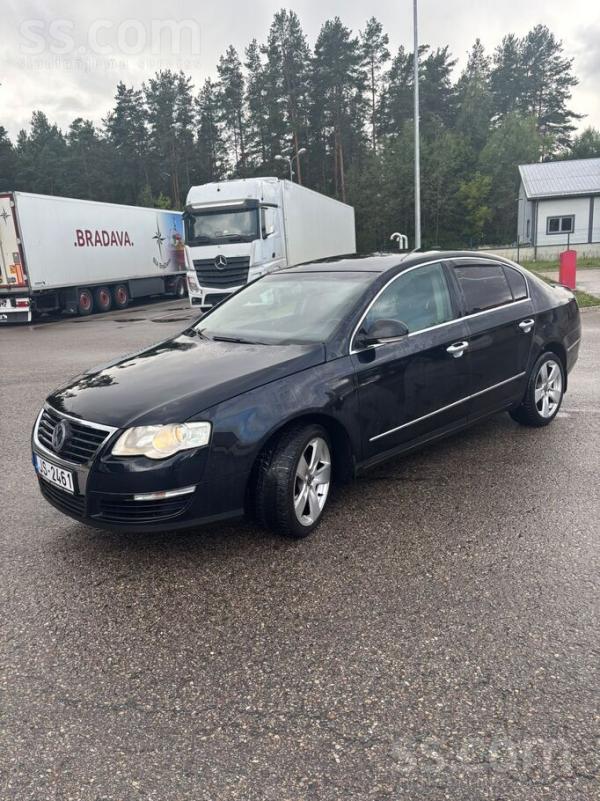 Melns Volkswagen Passat B6 2005 Krāslava, ar dzinēja tilpumu 1.90 L un nobraukumu 229 tūkst. km par 1650 €, foto 7 vietnē AUTOMOTO.COM.LV
