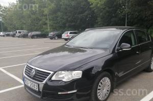Melns Volkswagen Passat B6 2006 Rīga, ar dzinēja tilpumu 2.00 L un nobraukumu 200 tūkst. km par 1300 €, foto  vietnē AUTOMOTO.COM.LV