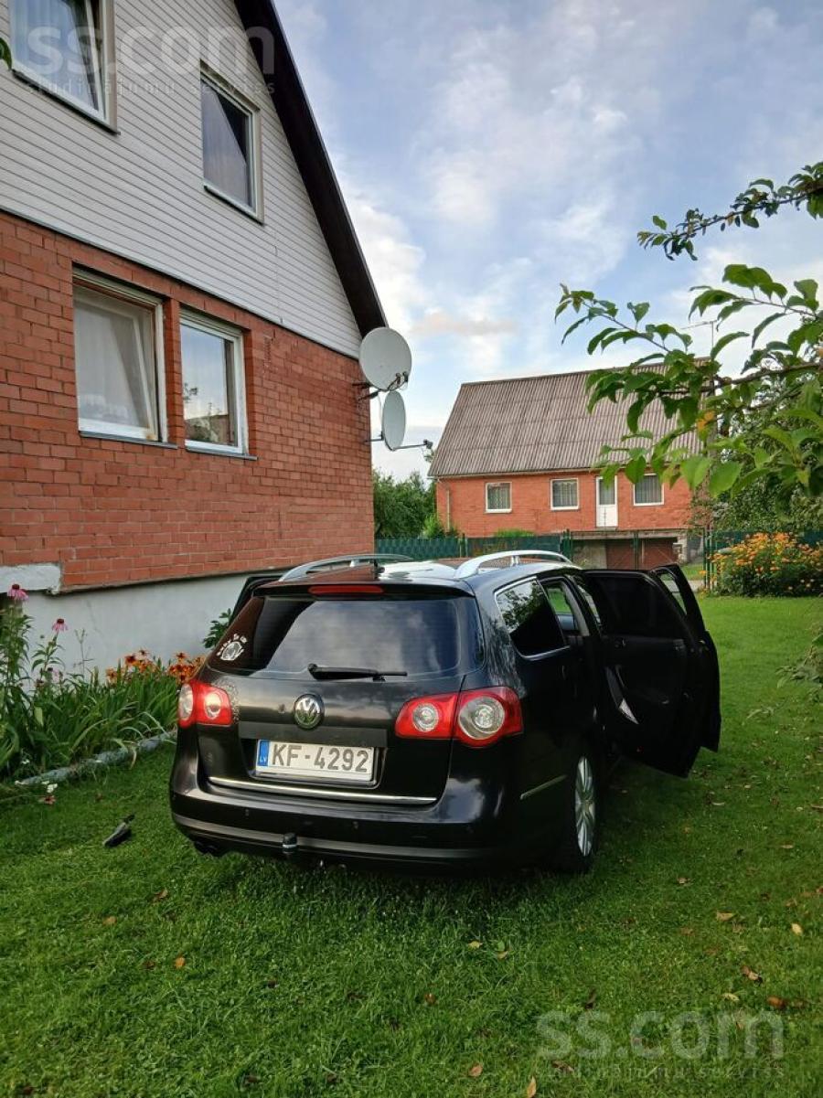 Melns Volkswagen Passat B6 2006 Rīga, ar dzinēja tilpumu 2.00 L un nobraukumu 351 tūkst. km par 1500 €, foto 3 vietnē AUTOMOTO.COM.LV