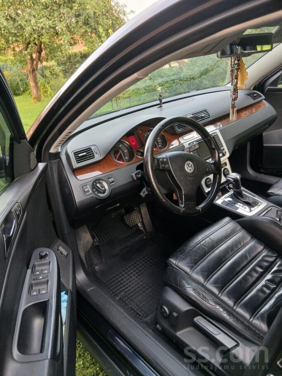 Melns Volkswagen Passat B6 2006 Rīga, ar dzinēja tilpumu 2.00 L un nobraukumu 351 tūkst. km par 1500 €, foto 6 vietnē AUTOMOTO.COM.LV