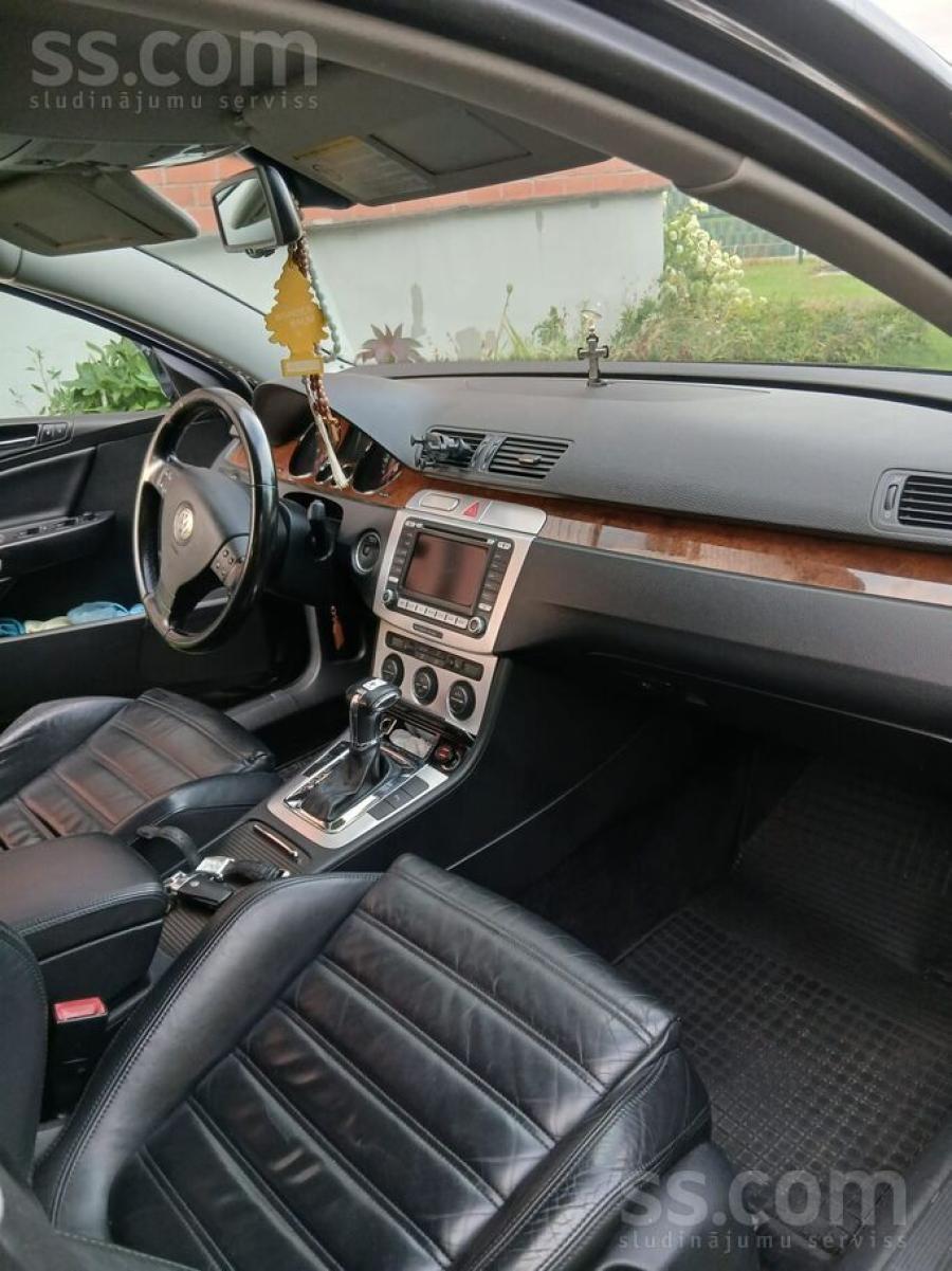 Melns Volkswagen Passat B6 2006 Rīga, ar dzinēja tilpumu 2.00 L un nobraukumu 351 tūkst. km par 1500 €, foto 8 vietnē AUTOMOTO.COM.LV