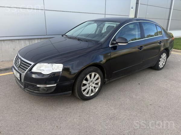 Melns Volkswagen Passat B6 2006 Rīga, ar dzinēja tilpumu 2.00 L un nobraukumu 330 tūkst. km par 890 €, foto 4 vietnē AUTOMOTO.COM.LV