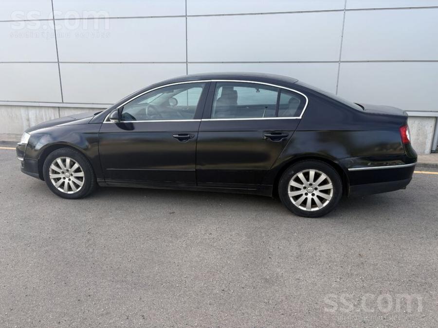 Black Volkswagen Passat B6 2006 in Riga, with an engine capacity of 2.00 L and mileage of 330 thousand km for 890 €, photo 5 on AUTOMOTO.COM.LV