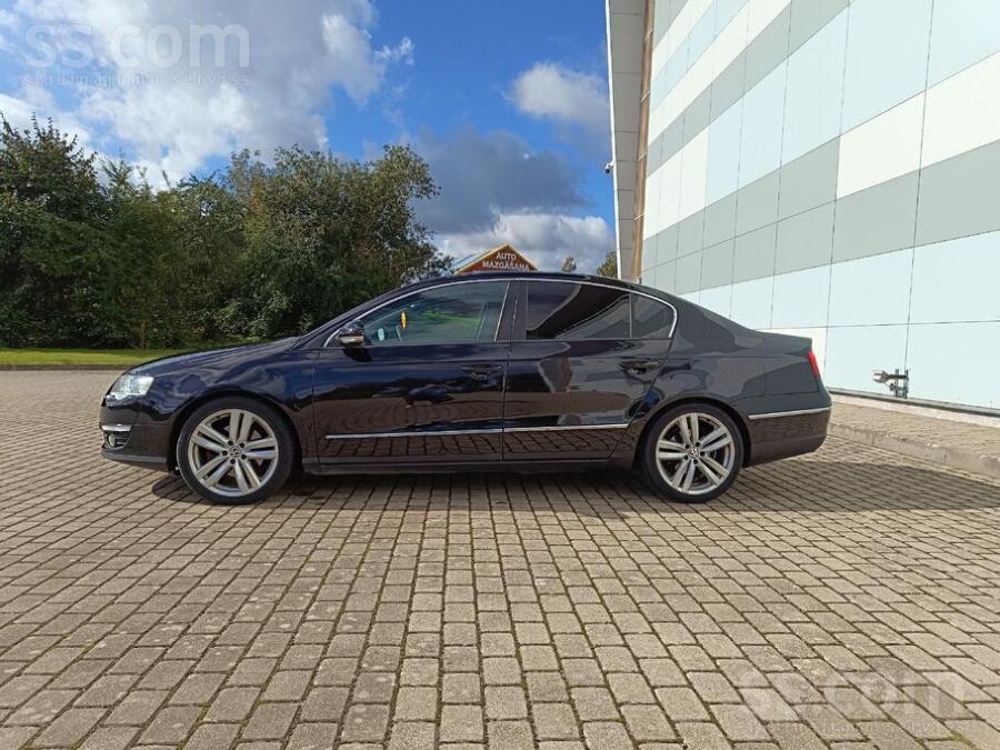 Melns Volkswagen Passat B6 2006 Dobele, ar dzinēja tilpumu 2.00 L un nobraukumu 401 tūkst. km par 2500 €, foto 4 vietnē AUTOMOTO.COM.LV