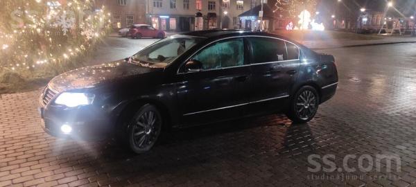 Melns Volkswagen Passat B6 2007 Jēkabpils, ar dzinēja tilpumu 1.90 L un nobraukumu 320 tūkst. km par 950 €, foto 2 vietnē AUTOMOTO.COM.LV
