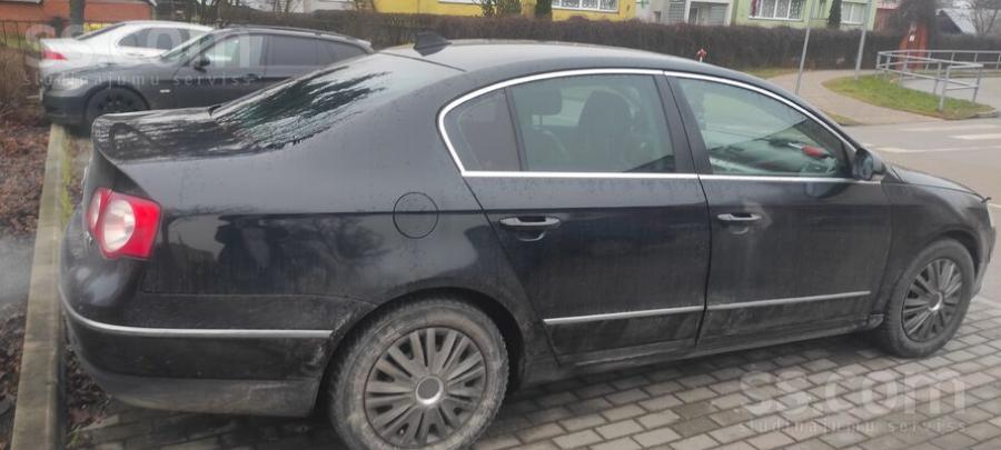 Melns Volkswagen Passat B6 2007 Jēkabpils, ar dzinēja tilpumu 1.90 L un nobraukumu 330 tūkst. km par 900 €, foto 2 vietnē AUTOMOTO.COM.LV