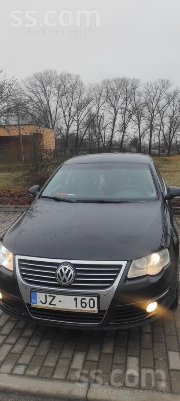 Melns Volkswagen Passat B6 2007 Jēkabpils, ar dzinēja tilpumu 1.90 L un nobraukumu 330 tūkst. km par 900 €, foto 4 vietnē AUTOMOTO.COM.LV