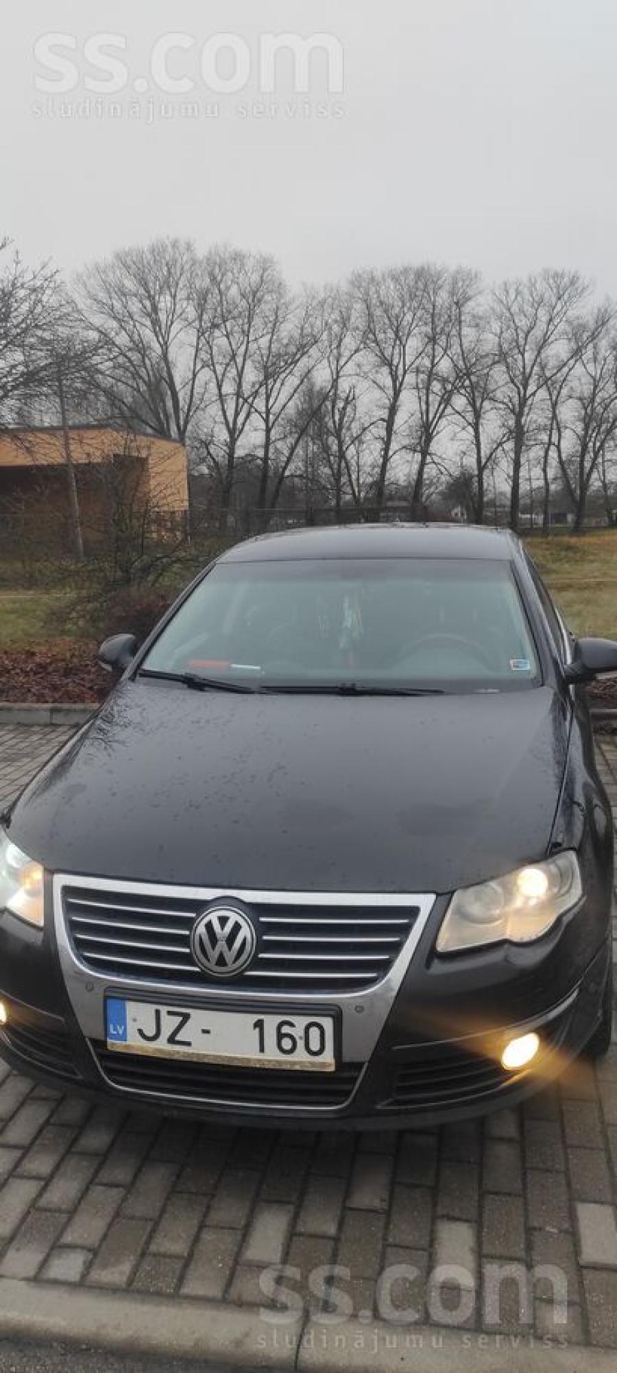 Melns Volkswagen Passat B6 2007 Jēkabpils, ar dzinēja tilpumu 1.90 L un nobraukumu 330 tūkst. km par 900 €, foto 4 vietnē AUTOMOTO.COM.LV